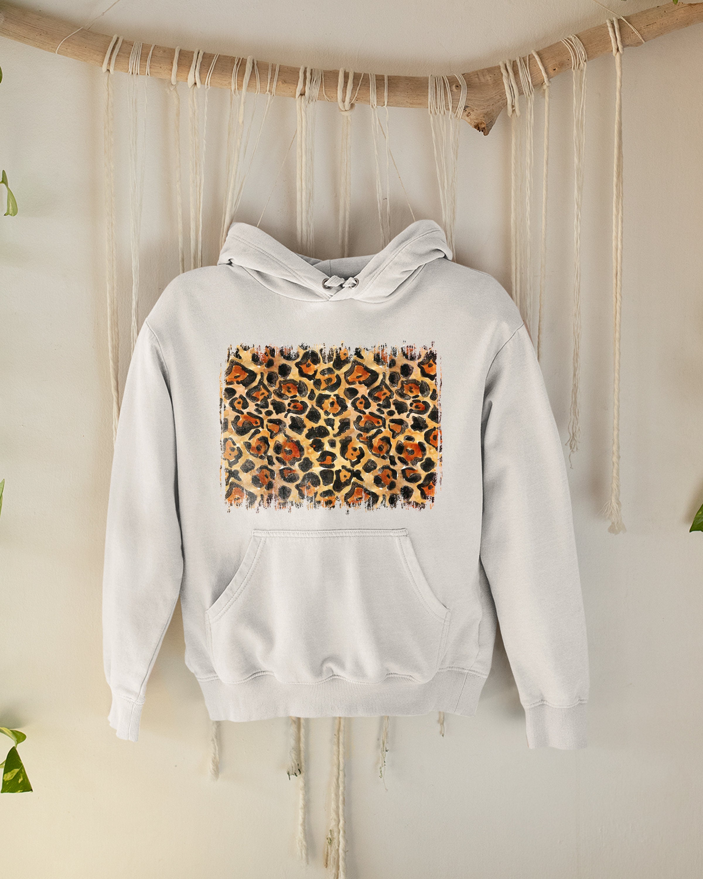 Distressed Leopard Background Png Background Splash Cheetah - Etsy