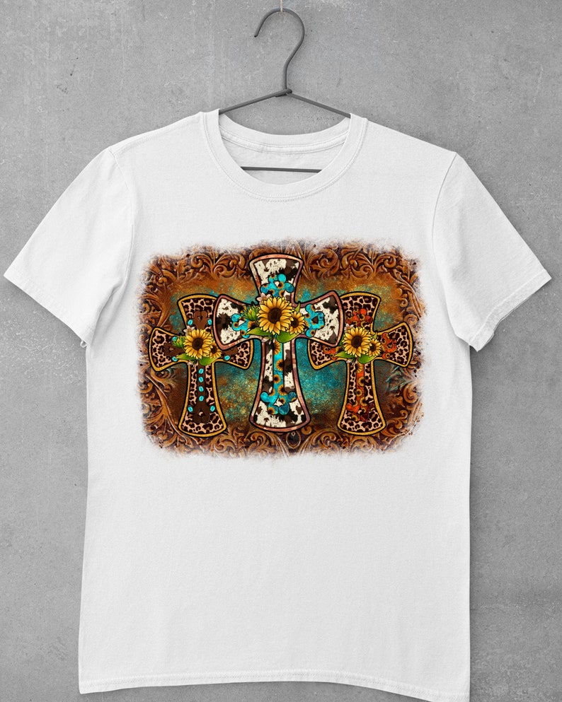 Cross Background Png Sublimation Design, Western Cross Png, Cross ...