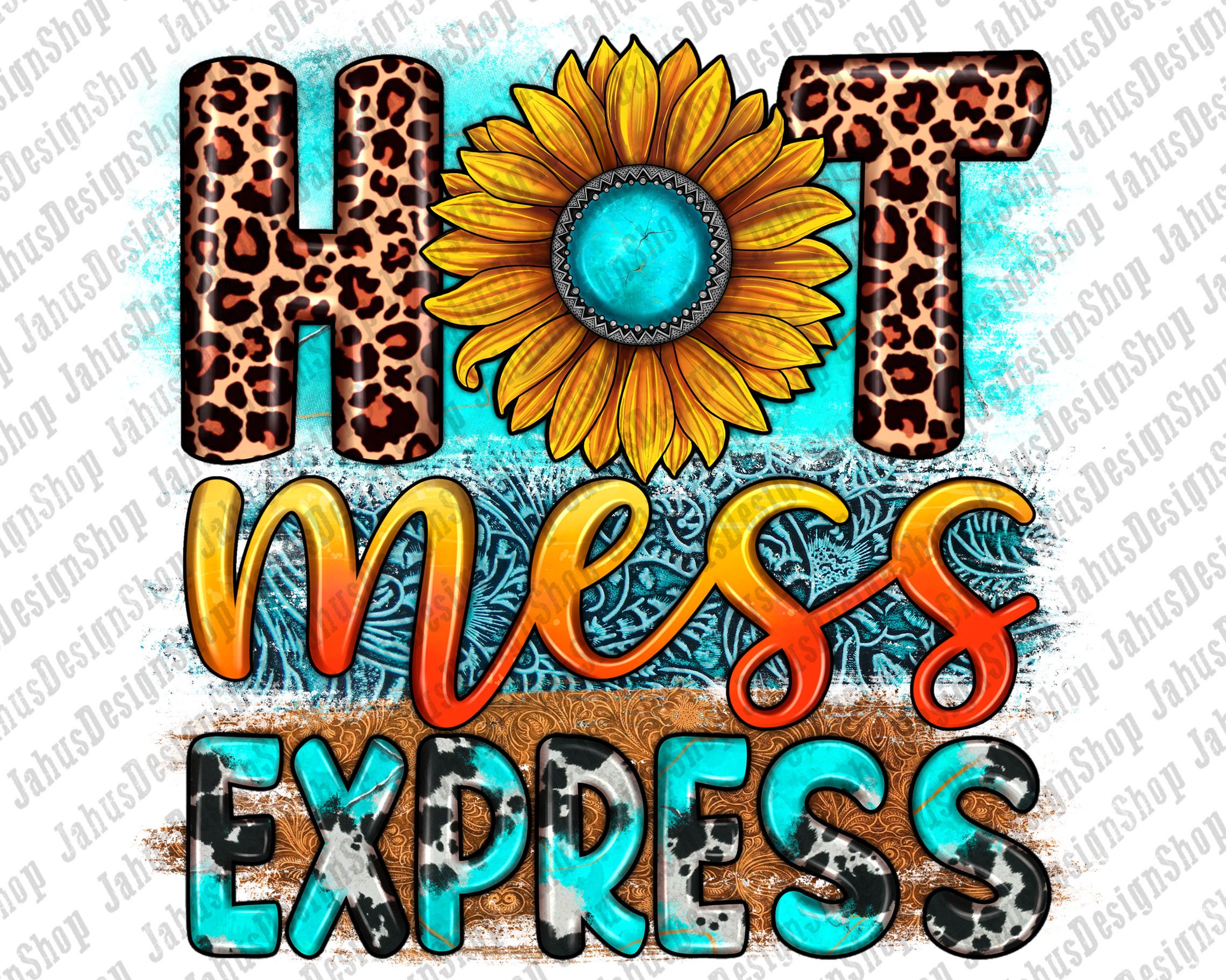 Hot Mess Express Png Sublimation Design Hot Mess Png Western - Etsy
