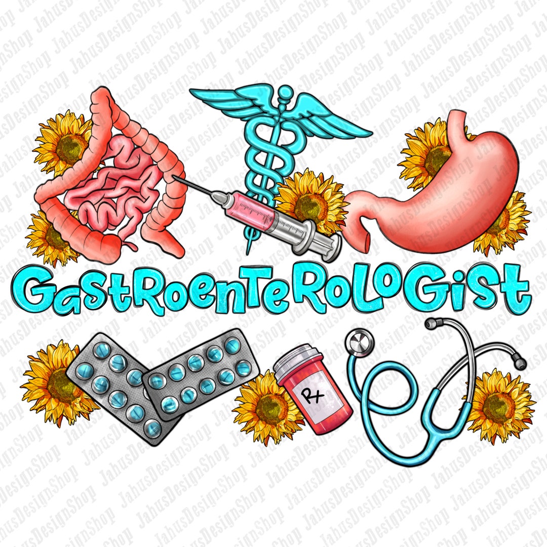 Gastroenterologist Png Sublimation Design Download, Gastroenterology ...