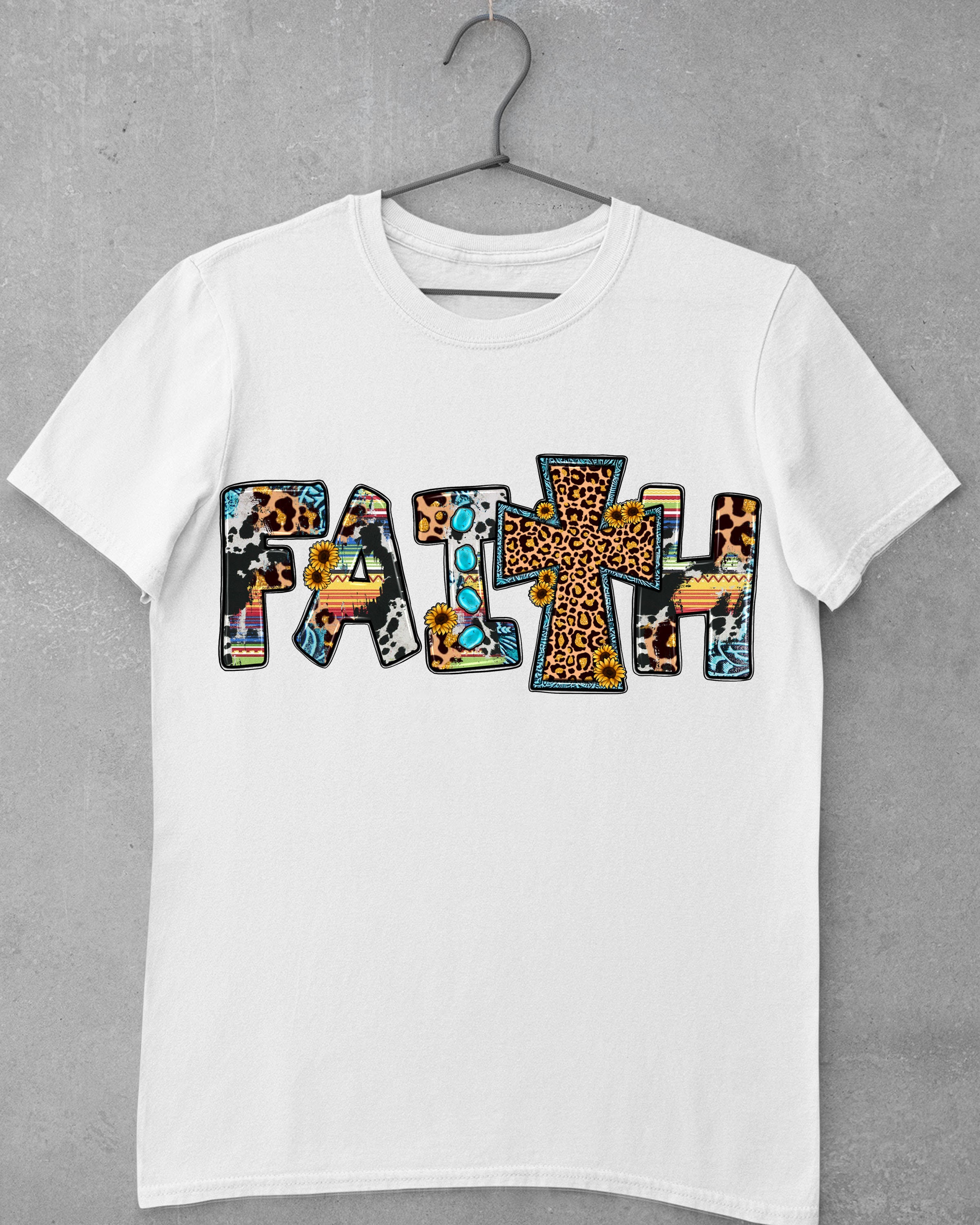 Western Faith Png Sublimation Design, Western Faith Png, Cross Png ...