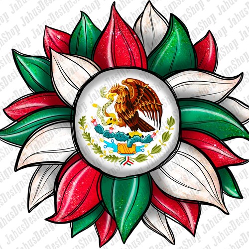 Mexican Flag Sublimation Design Png Mexico Flag Png Mexicana - Etsy