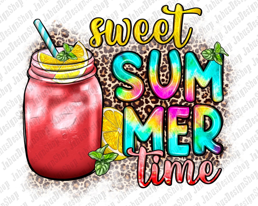Sweet Summer Time Png Sublimation Design Download, Summer Vibes Png ...