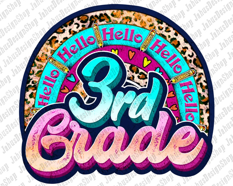 Rainbow Back to School Png Design Bundle Back to School Png - Etsy