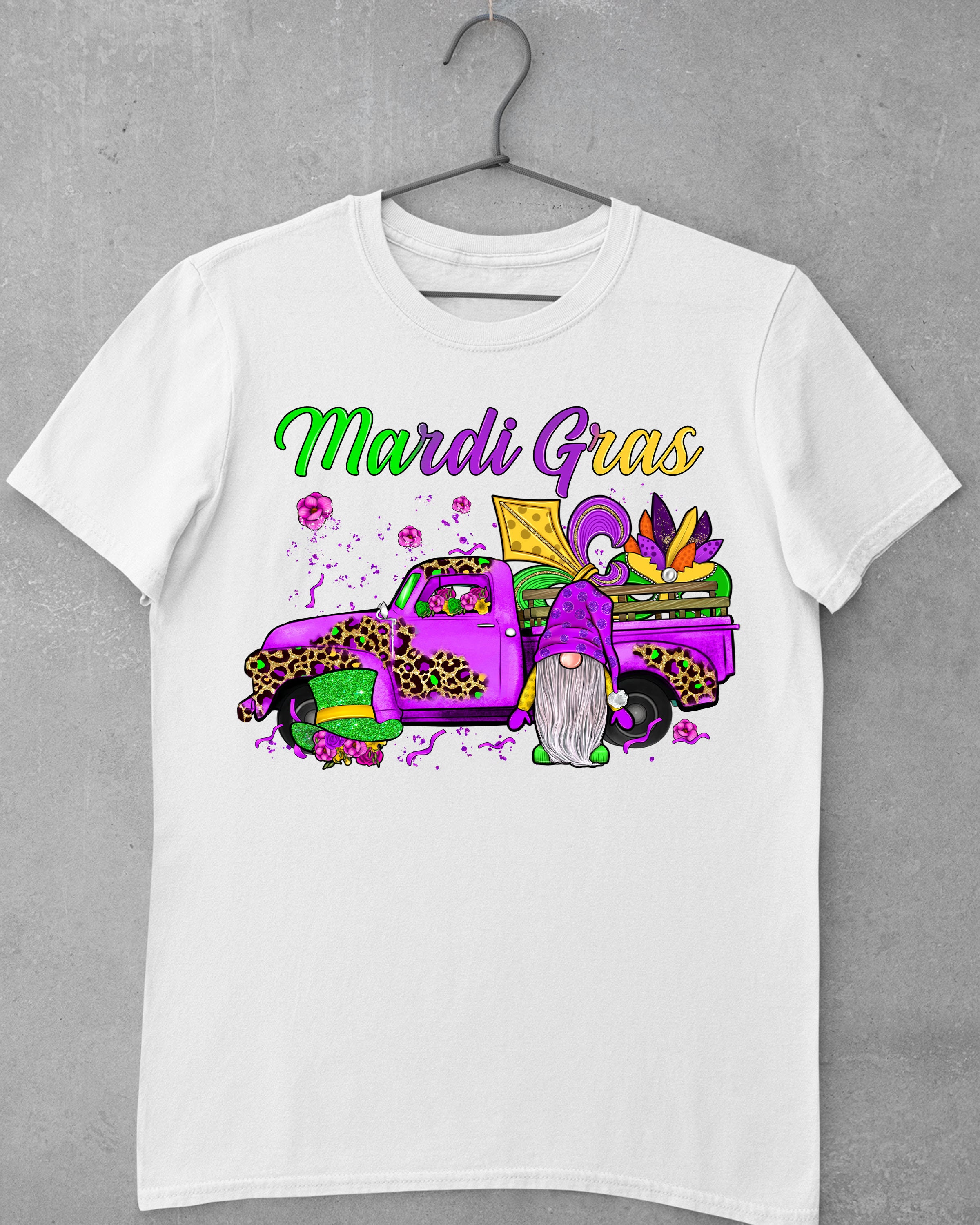 Mardi Gras Truck Gnome Png Sublimation Design Mardi Gras Png - Etsy