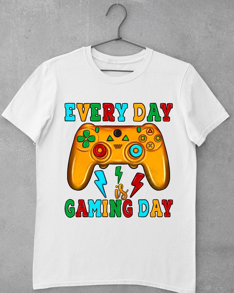 Every Day is A Gaming Day Png Sublimation Design Gaming - Etsy