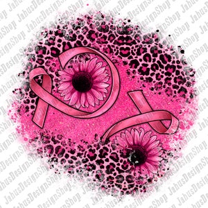 Western Breast Cancer Patch Bundle Design, Leopard Cancer Png, Cancer ...