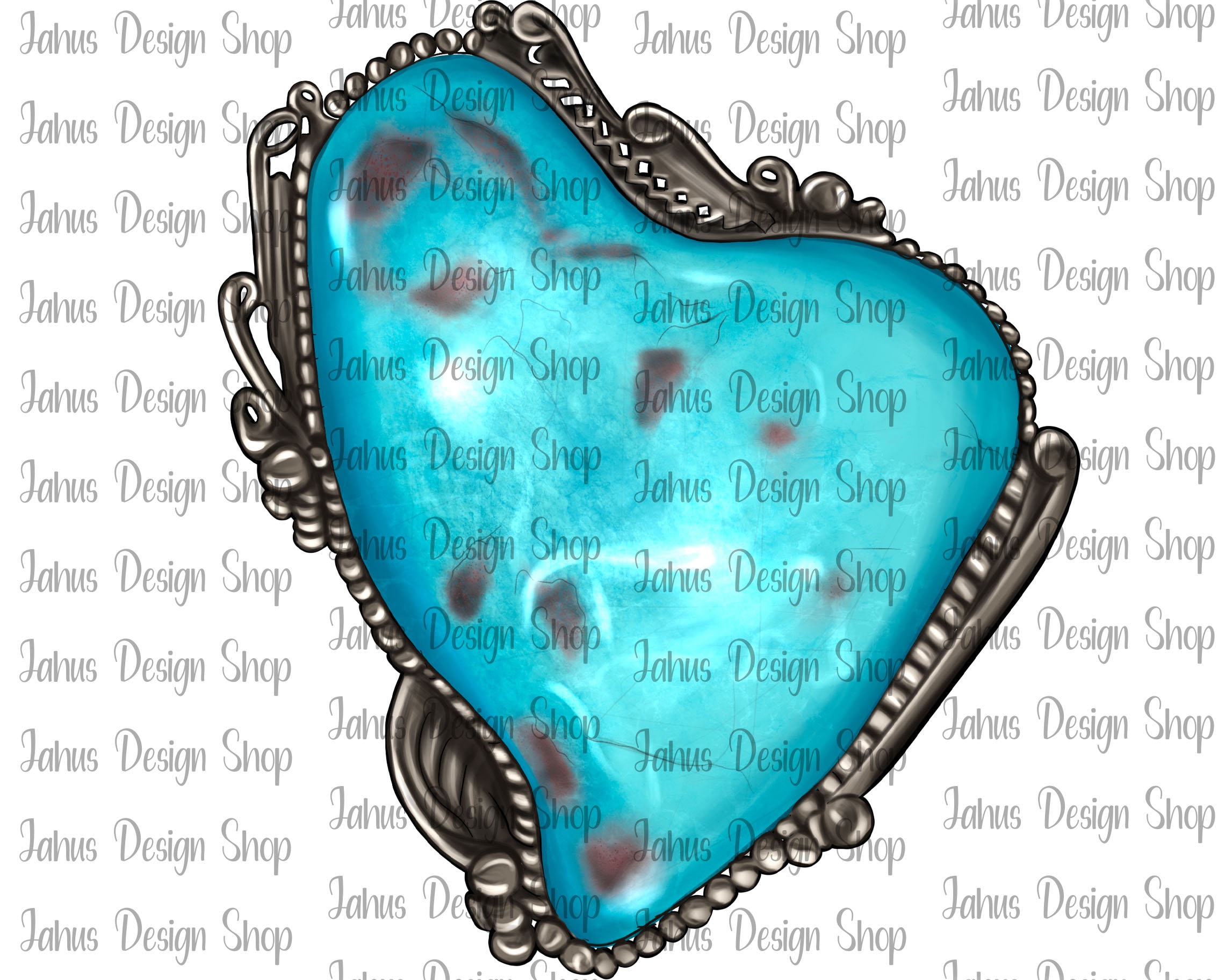Western Turquoise Gemstone PNG Gemstone PNG Gemstone - Etsy
