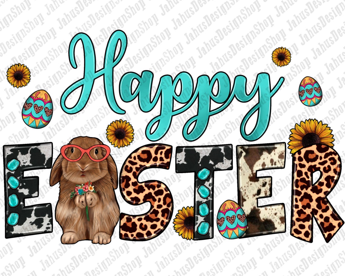 Happy Easter Png Sublimation Design, Easter Sublimation Png,happy ...