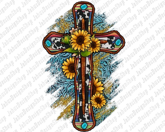 Western Cross Png Sublimation Design Western Cross Png Cross - Etsy
