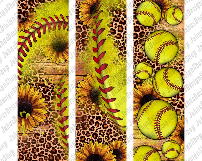 Sunflower Softball Pen Wrap Png Sublimation Design,western Pen Wrap Png ...