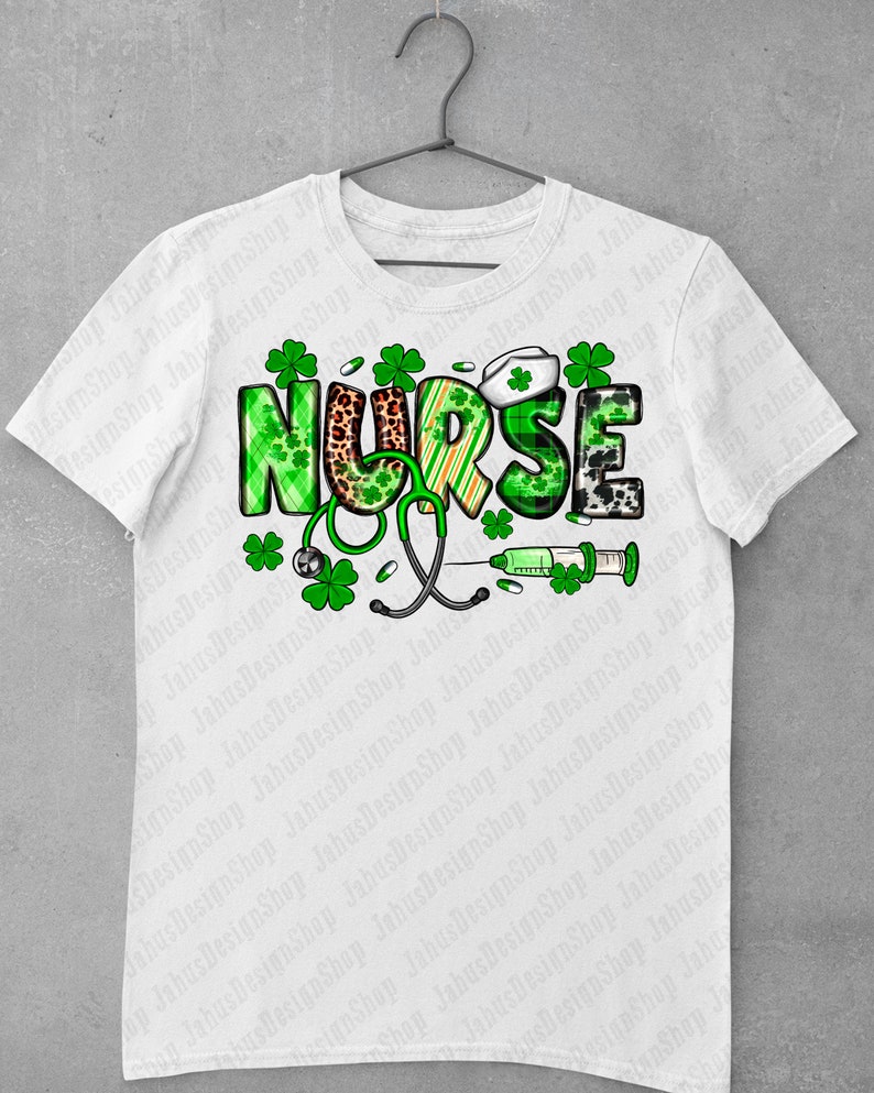 Nurse St.patrick's Day Png Sublimation Design Download - Etsy