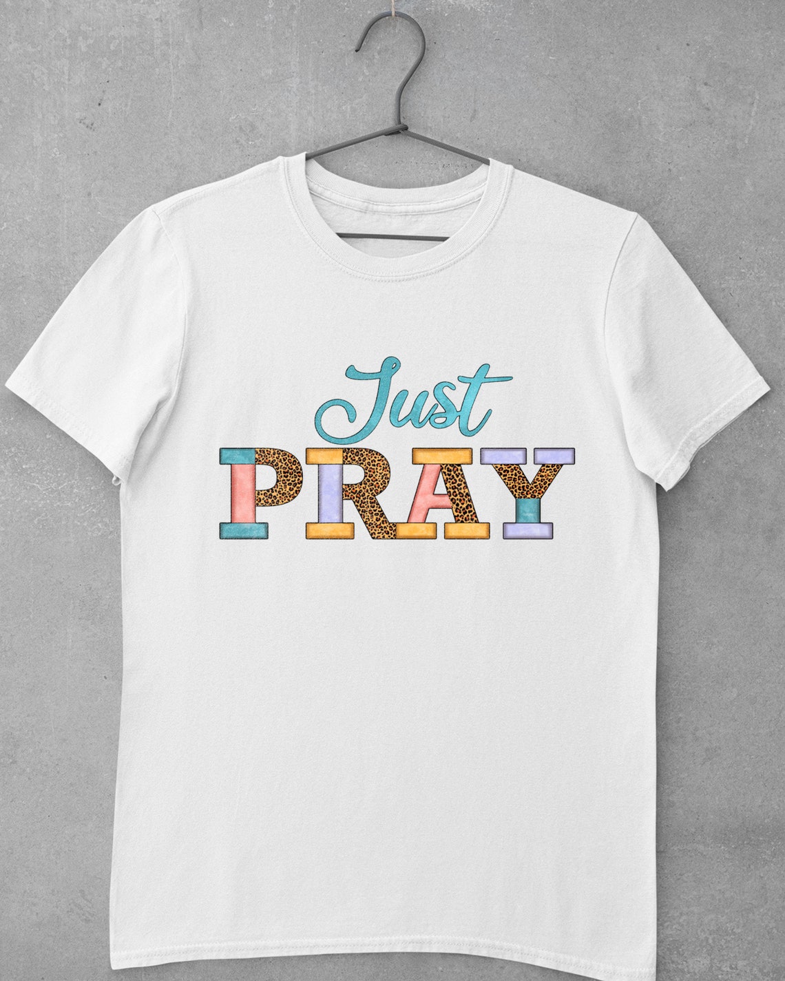 Just Pray Half Leopard PNG Just Pray PNG Leopard PNG - Etsy