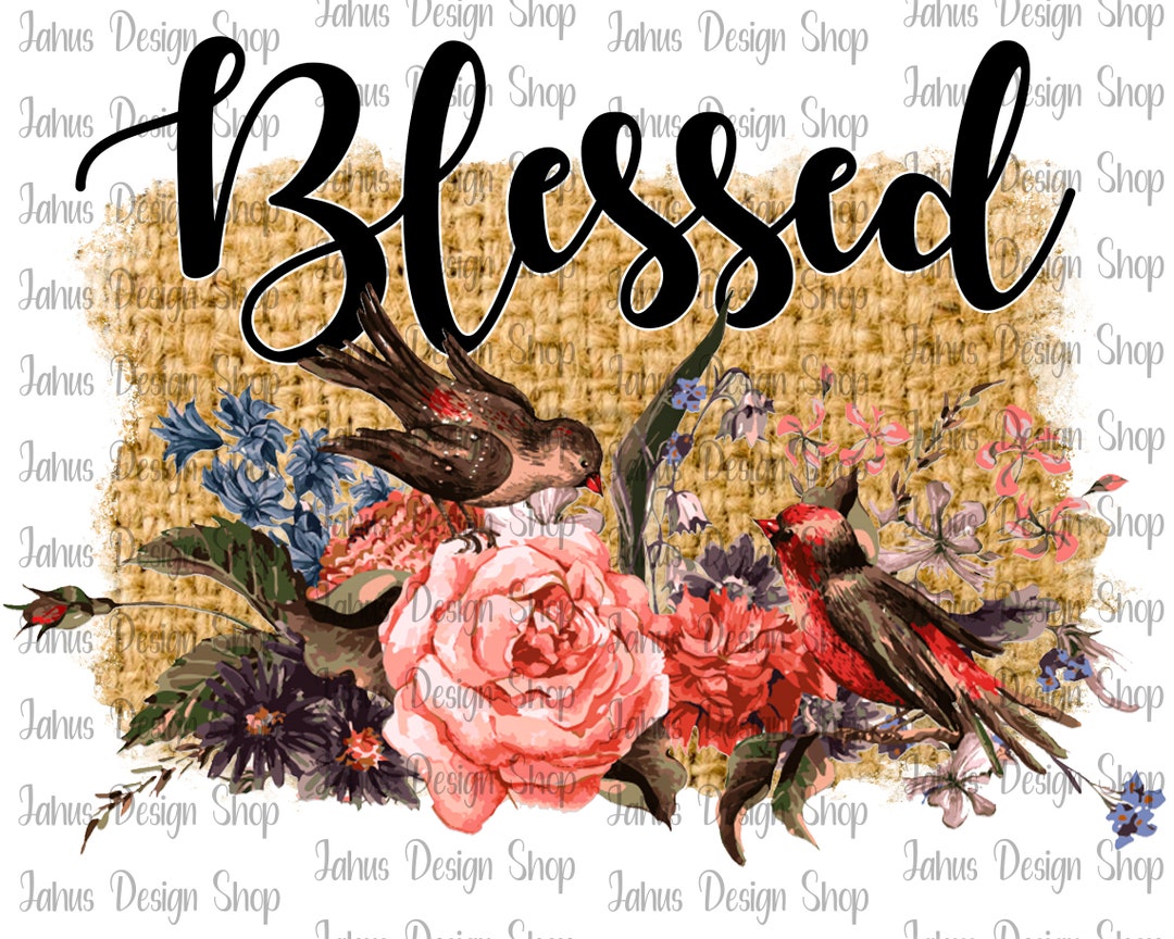 Blessed Sublimation Design,blessed Design Png, Printable Png , Digital ...