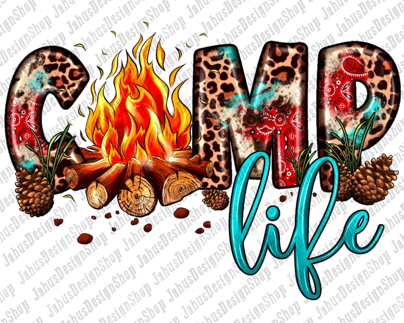 Western Camp Life Png Sublimation Design, Camping Png, Western Camp ...