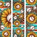 Baseball Sunflower Pen Wrap Png Sublimation Design Western - Etsy