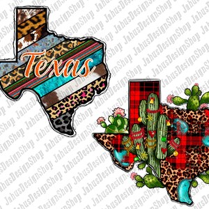 18 Digital Images Texas Map Png Bundle Sublimation Design, Texas State ...