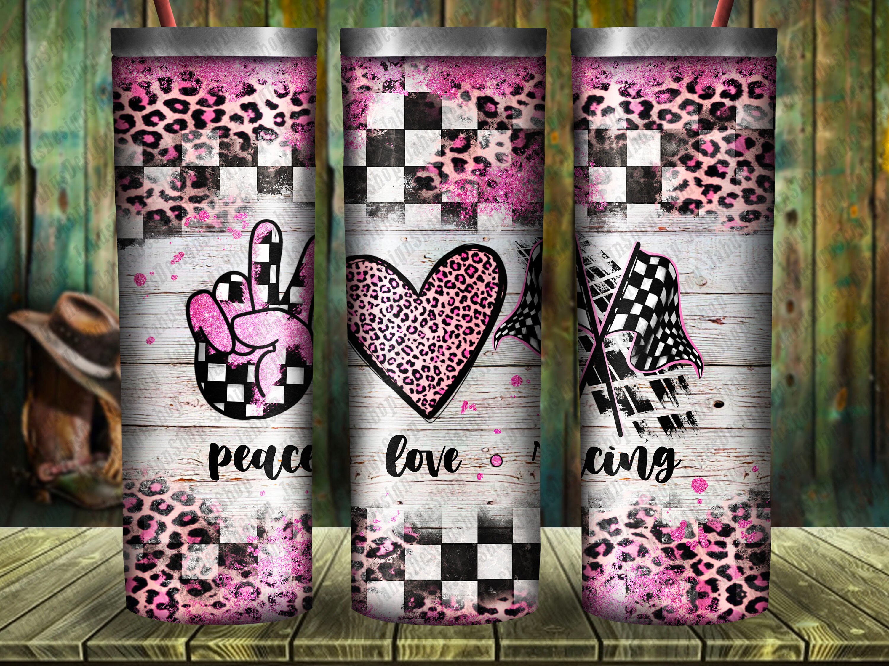 Pink Fox Racing Background