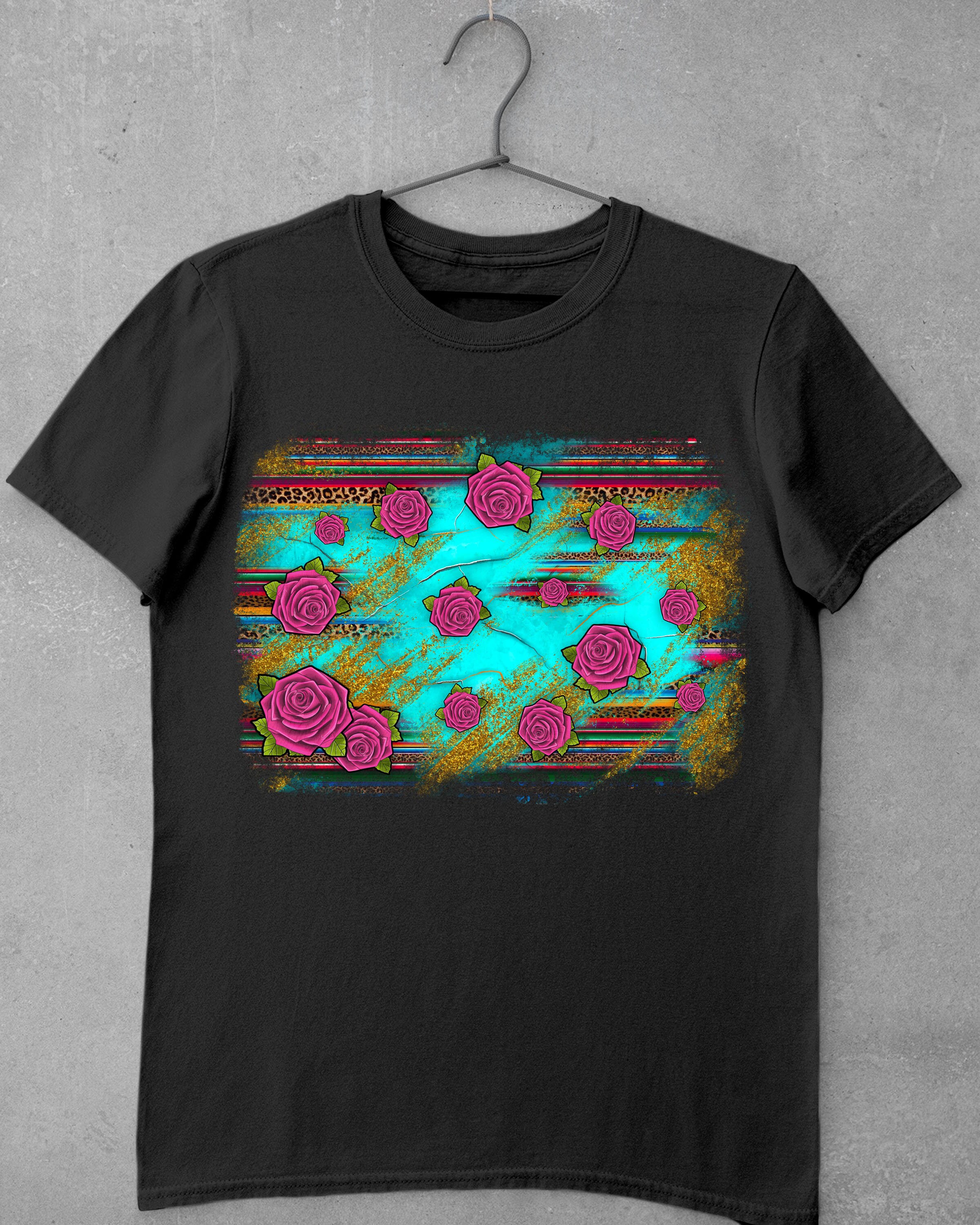 Western Serape Rose Distressed Background Png Design Serape - Etsy