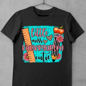 Little Miss Kindergarten Cutie Png,kindergarten Png,back to School Png ...