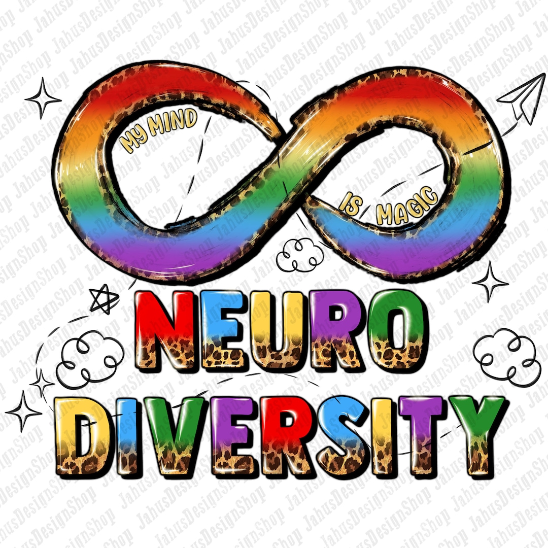 Neurodiversity Png Sublimation Design Download, Autism Awareness Png ...