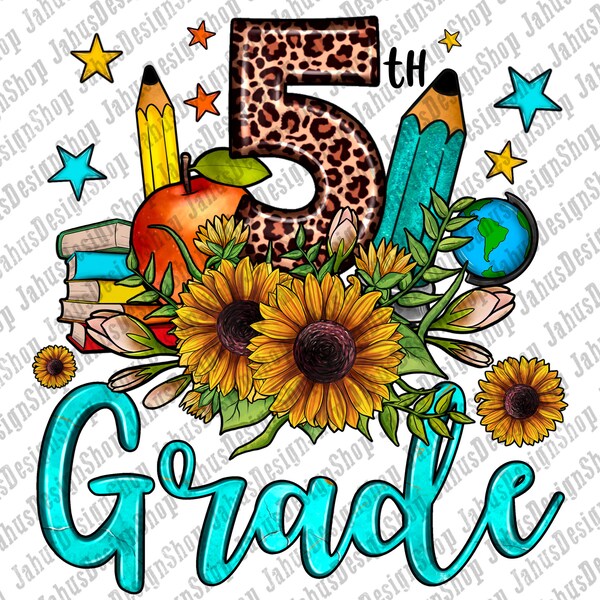 5th Grade Clipart - Etsy