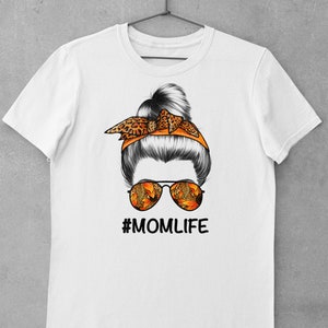 Mom Life, Mom PNG, Sunflower PNG, Mom Life Sublimation Design, Leopard ...