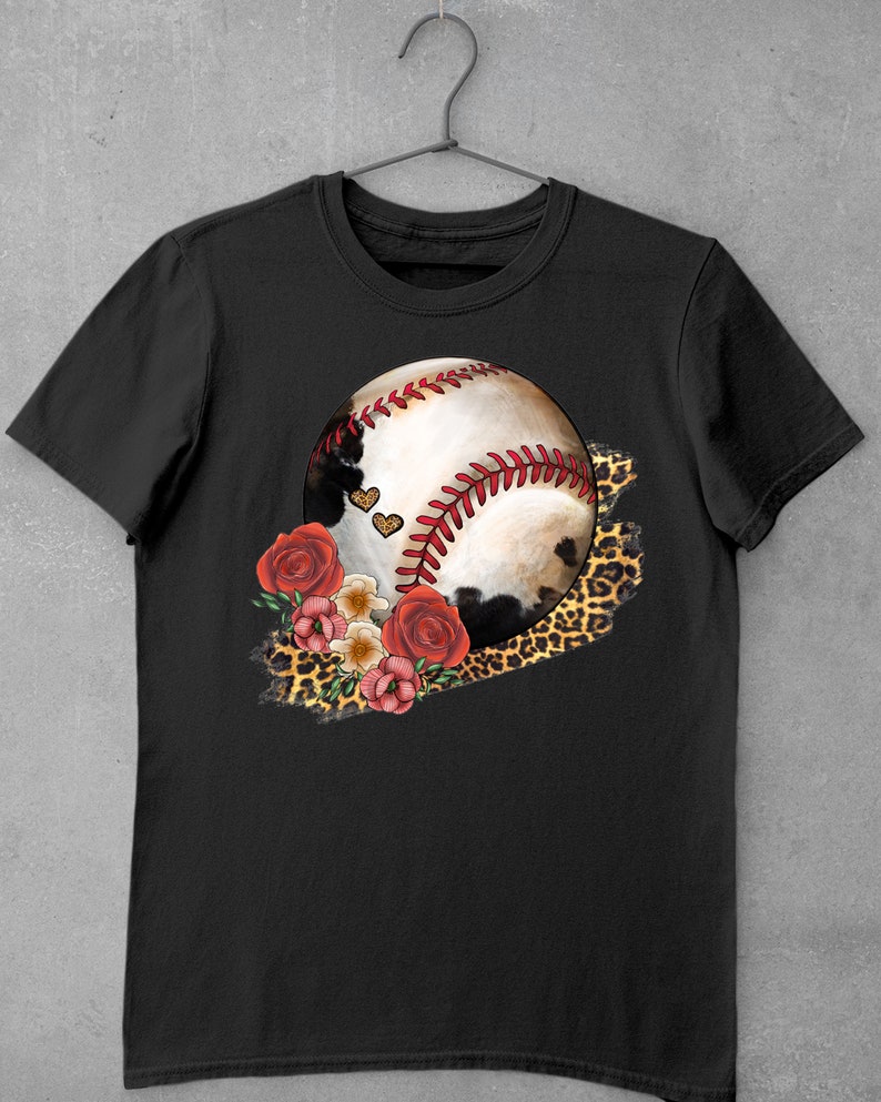 Floral Baseball PNG, Leopard Baseball PNG, Love Baseball, Baseball Png ...