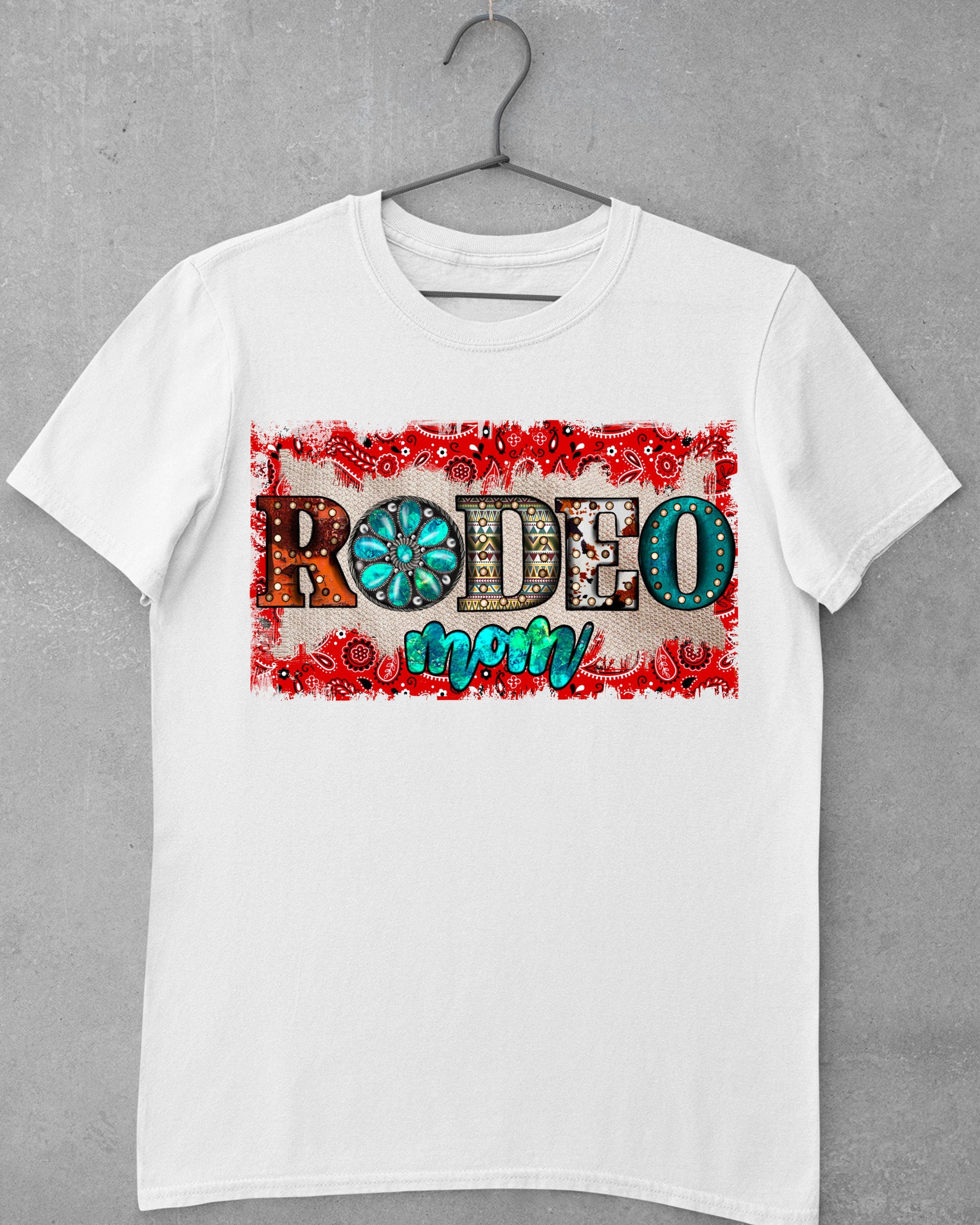 Western Gemstone Rodeo Mom PNG Sublimation Design, Rodeo Mom Png ...