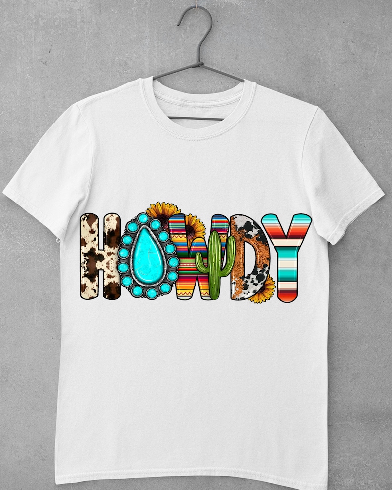 Western Howdy Png Sublimation Design Howdy Png Cowhide Png | Etsy