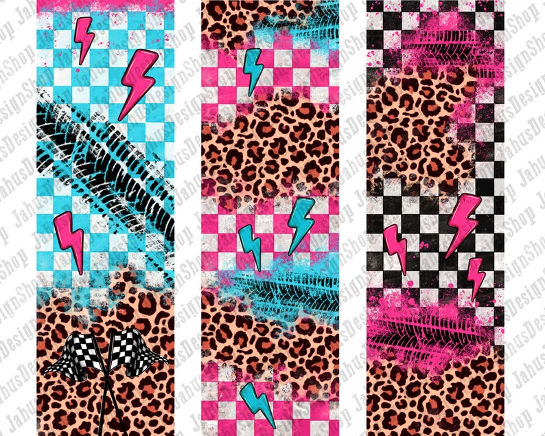 Western Race Pen Wrap Png Sublimation Design, Race Png, Leopard Pen ...