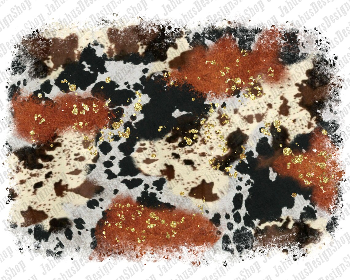 Cowhide Glitter Background PNG, Western Cowhide Png,western Background ...