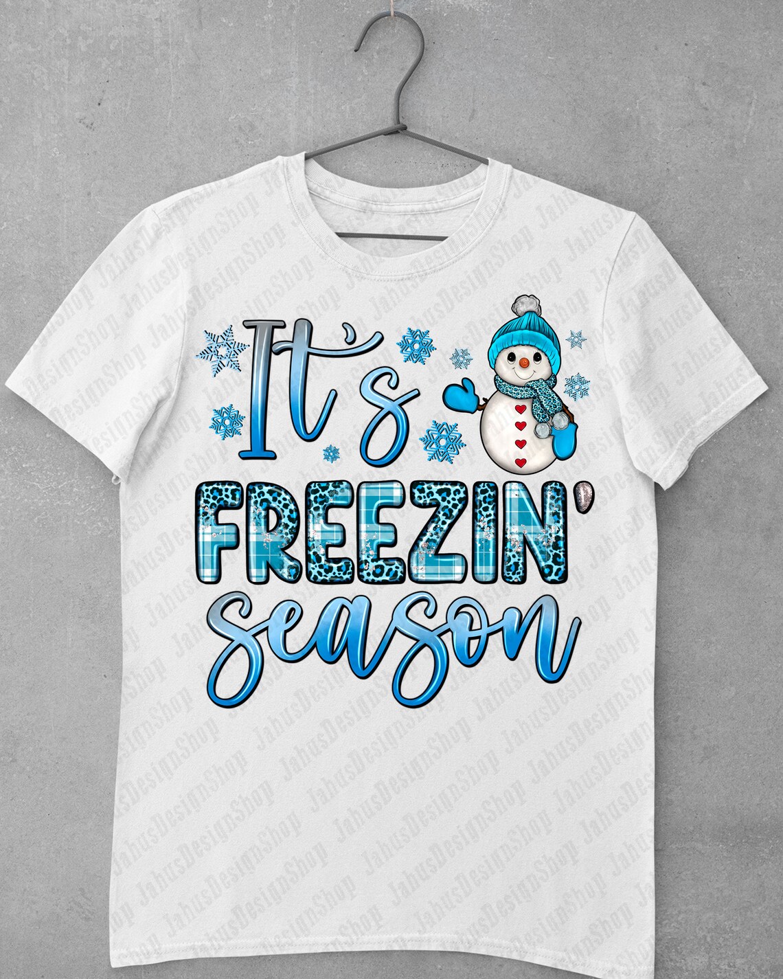 It's Freezin Season Png Sublimation Design It's - Etsy