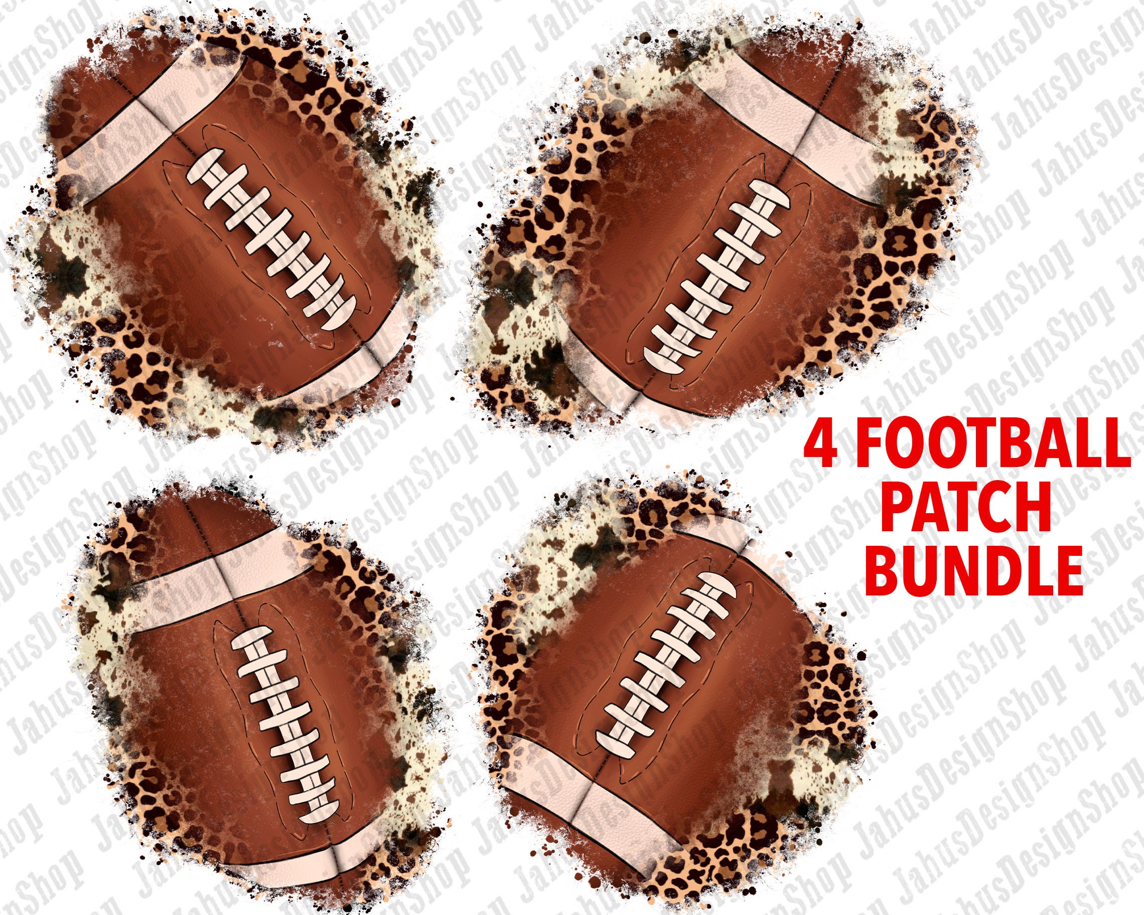 American Football Ball Patch Bundle Design American Football - Etsy