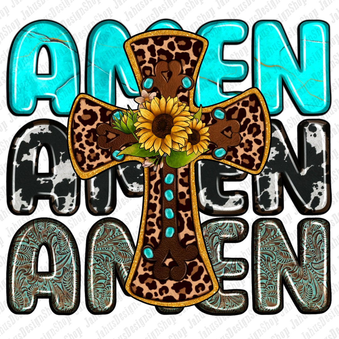 Amen Png Sublimation Design Download, Christian Png, Jesus Png ...