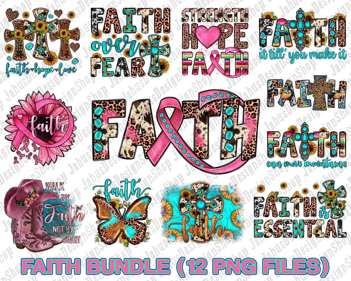 Western Faith Png Design Bundle Faith Png Cross Png Western - Etsy
