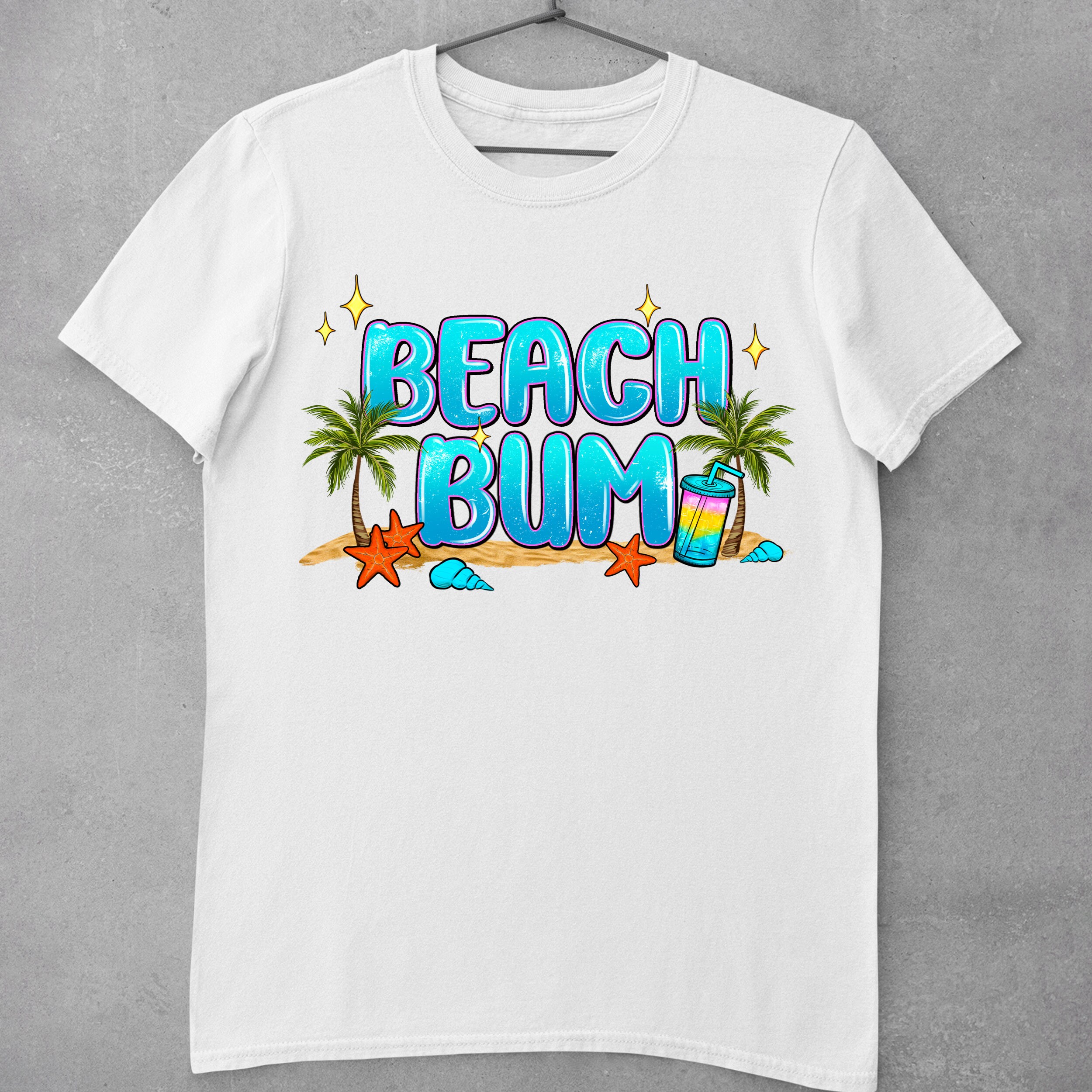 Beach Bum Png Sublimation Design Download, Summer Vibes Png, Hello ...