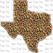 Texas Leopard Png,texas Map'leopard Texas Png,pink Glitter Png ...