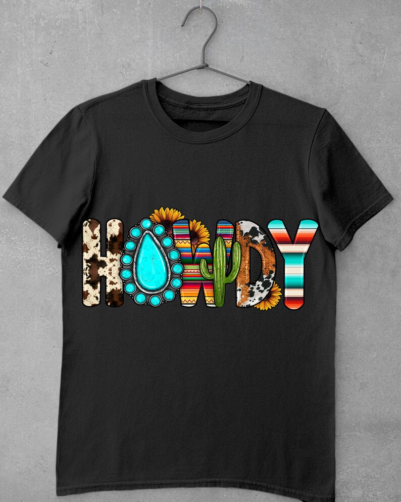 Western Howdy Png Sublimation Design Howdy Png Cowhide Png | Etsy