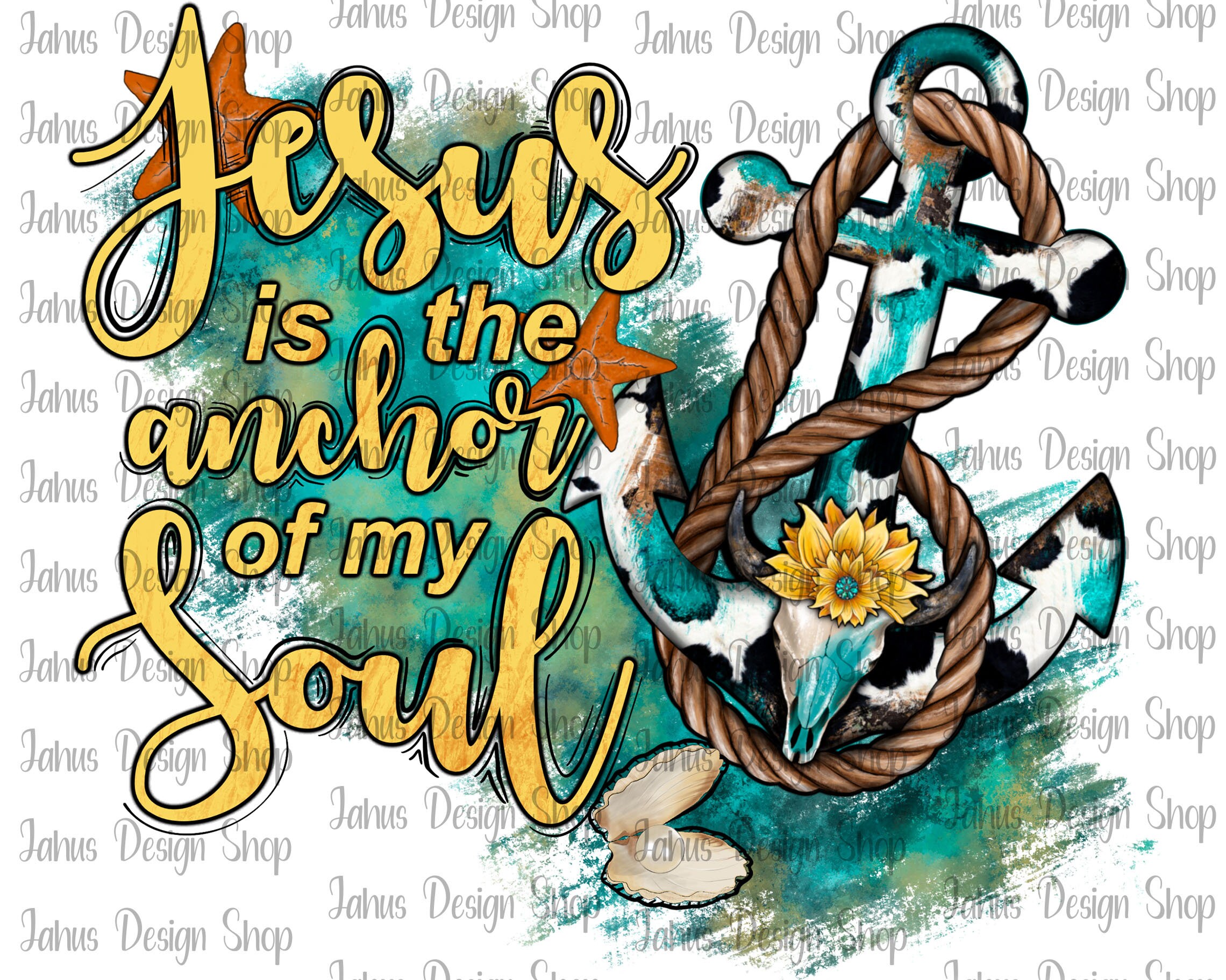 Jesus ist der Anker meiner Seele PNG Anker PNG Christian | Etsy