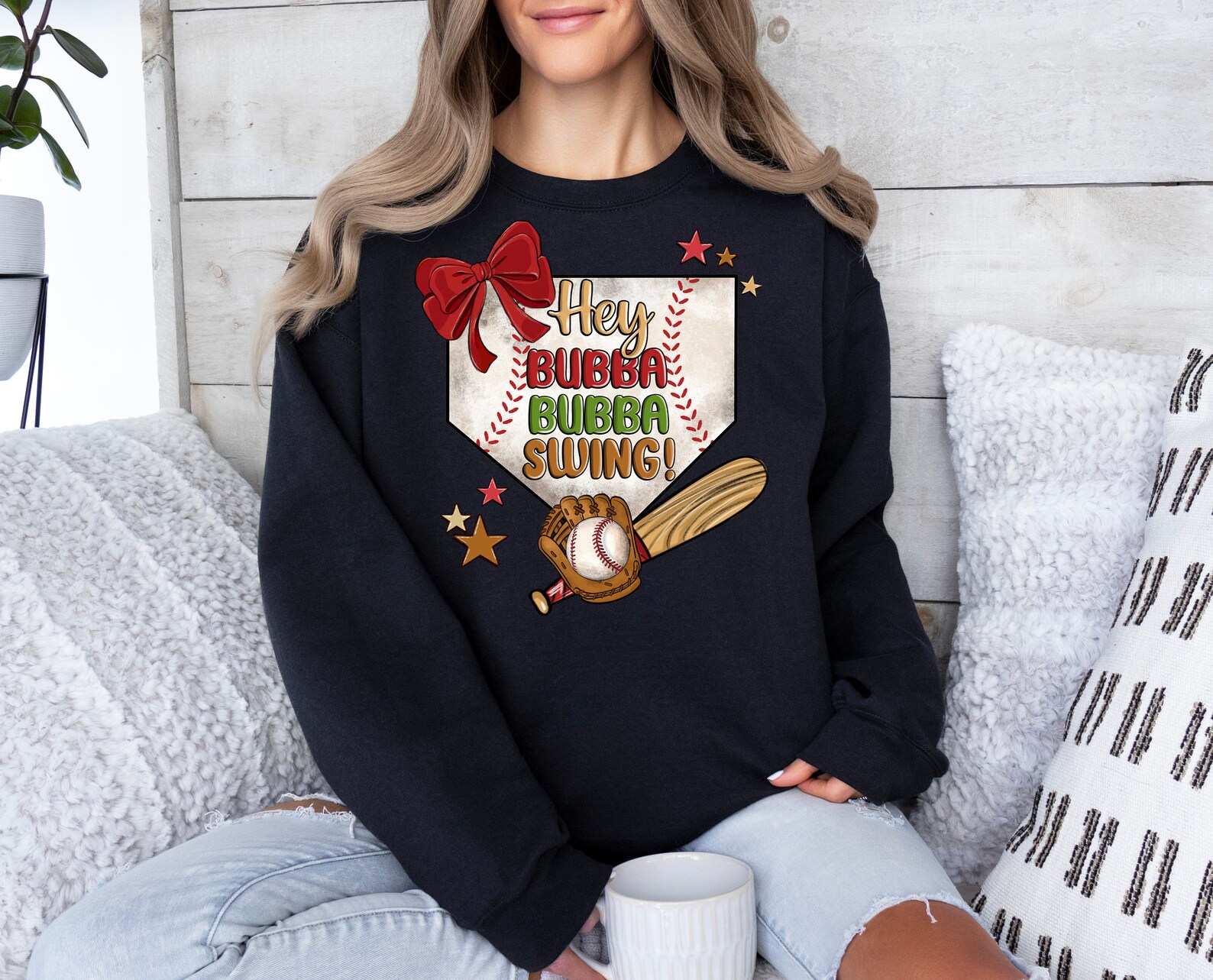 Hey Bubba Bubba Swing Png Sublimation Design Download, Baseball Png ...