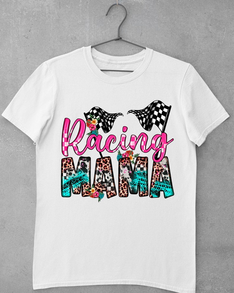 Western Racing Mama Png Sublimation Design Checkered Race - Etsy