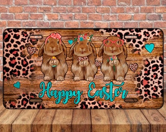 Rabbit License Plate - Etsy