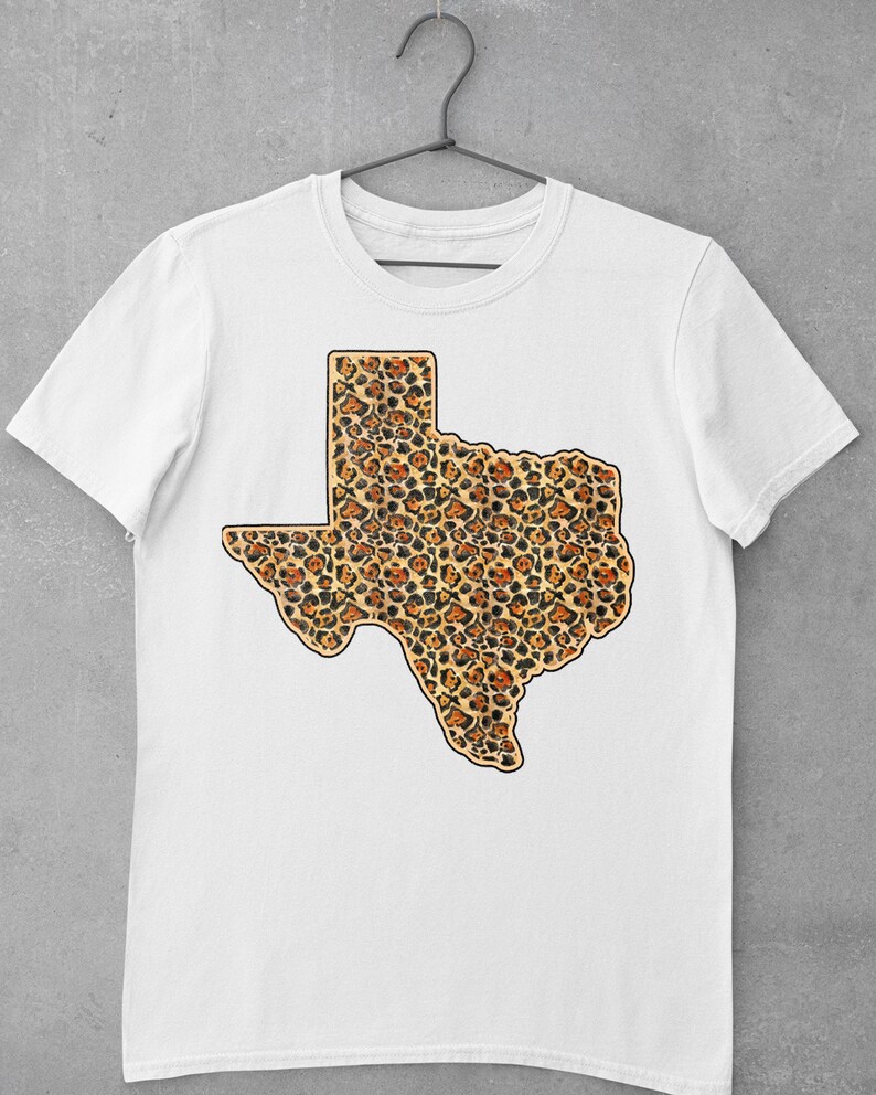 Texas Leopard Pngtexas Map'leopard Texas Pngpink Glitter | Etsy