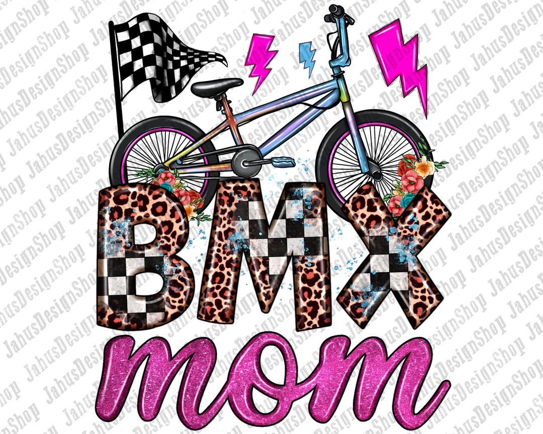 Western Bmx Mom Png Sublimation Design, Sports Mom Png, Bmx Bicycle Png ...