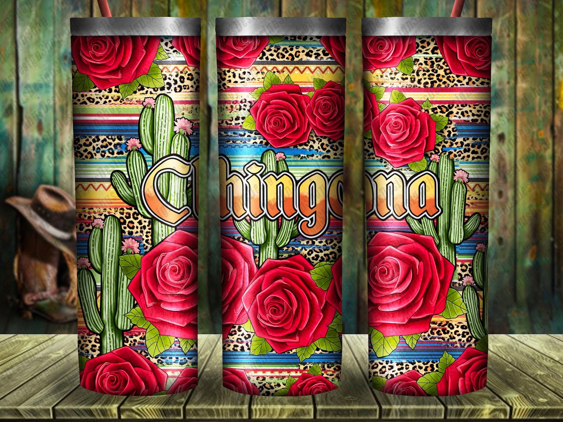 Chingona Tumbler Png Sublimation Design Mexican Day Png - Etsy