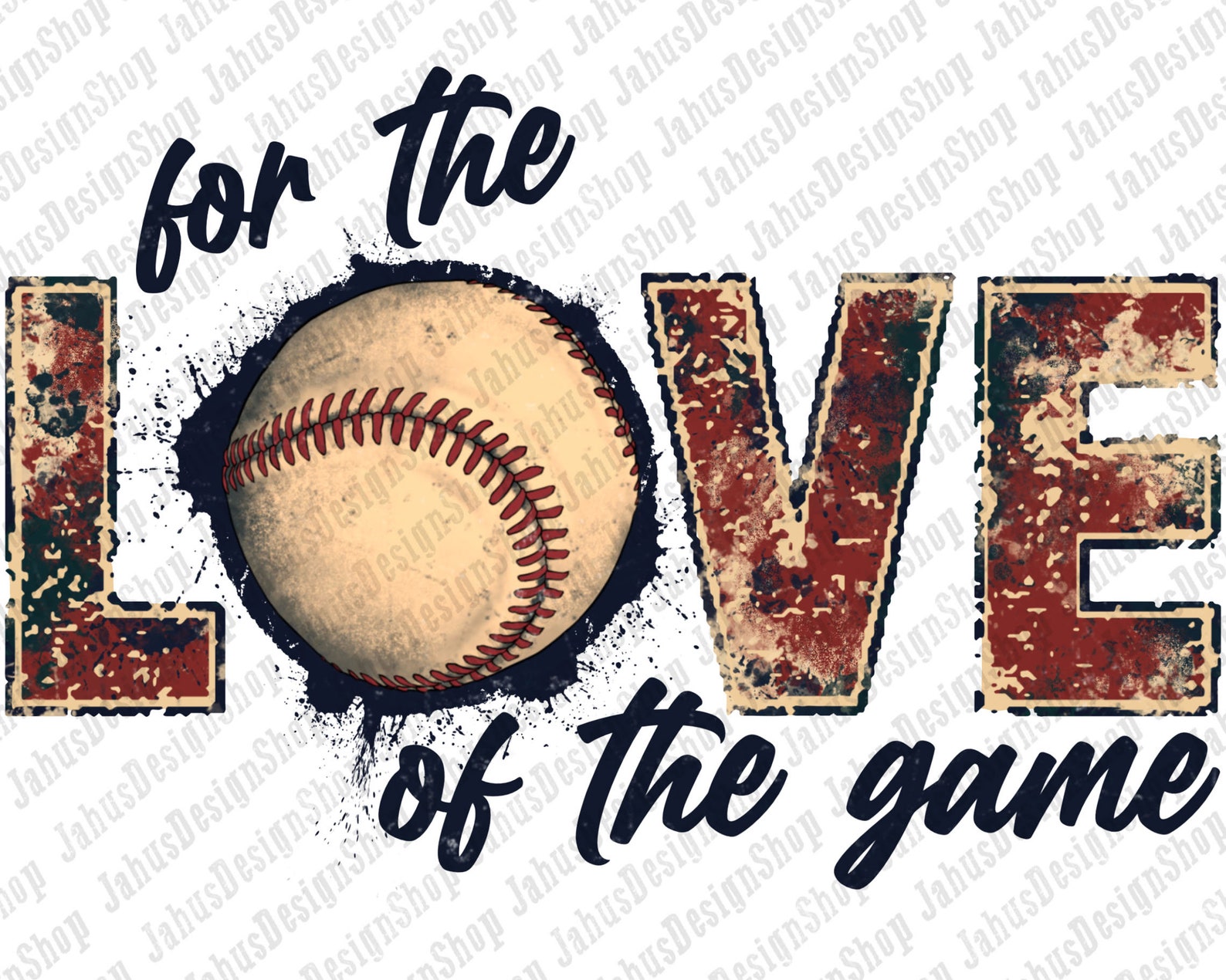 Baseball Love of the Game Png Love Baseball PNG Retro - Etsy