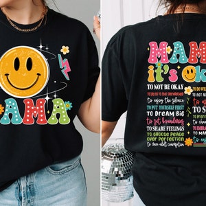 Mama It's Okay Png Sublimation Design Download, Mama Life Png, Love ...