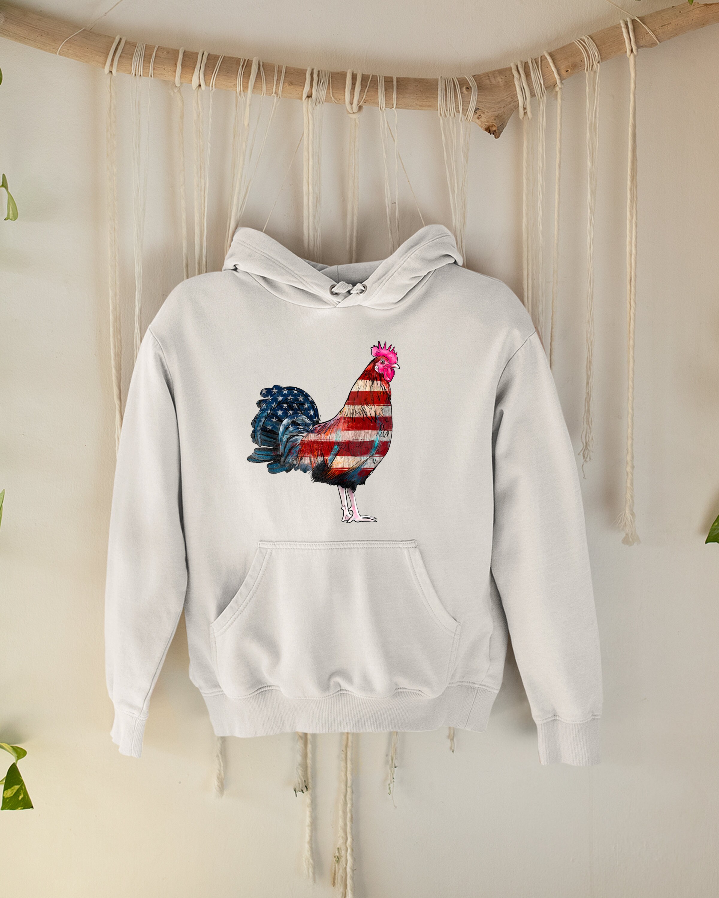 American Rooster Pngthe Roosterusa Rooster American Flag - Etsy