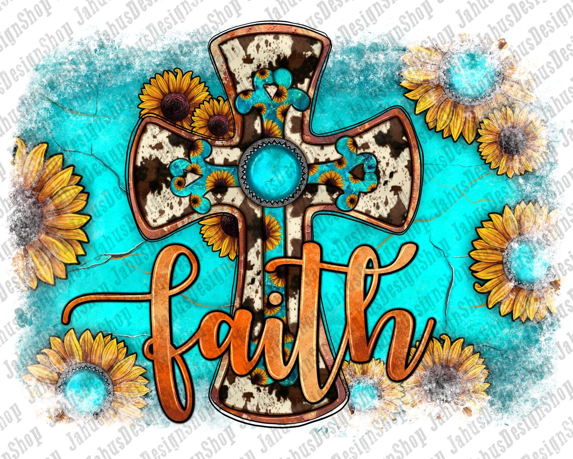 Western Faith Png Design Bundle Faith Png Cross Png Western - Etsy